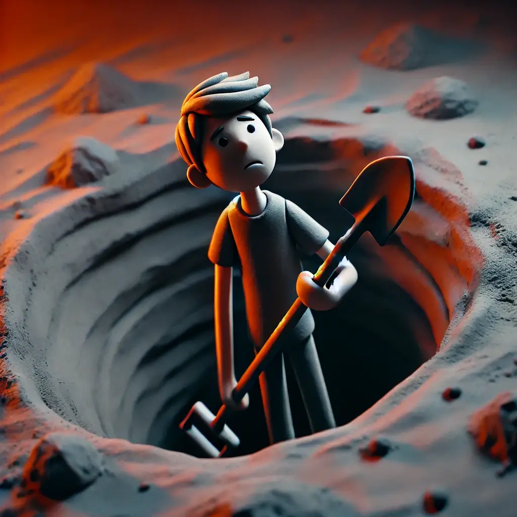 Stop Digging: Recognising a Fruitless Effort - Almost Anything (Logos ...